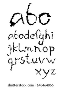 Ink Blot Font: Stock-Vektorgrafik (Lizenzfrei) 148464866 | Shutterstock