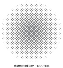 Ink Halftone Dots Splat Abstract Vector Stock Vector (Royalty Free ...