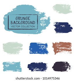 Ink Smudge Abstract Shape Stains Spots Stock Vector (Royalty Free ...