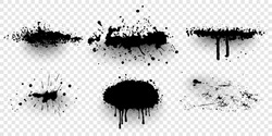 Collection paint, ink brush strokes | Stock Photo and Image Collection ...