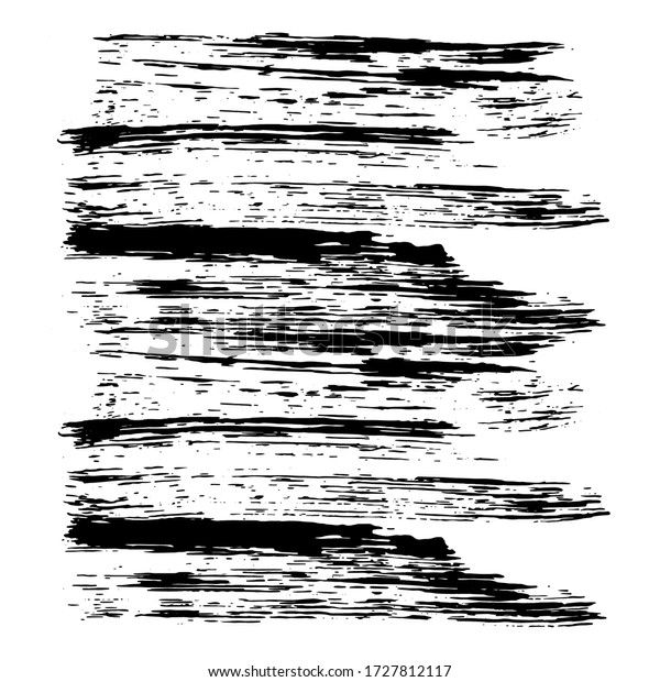 Ink Stains Paints Textures Set Hand Stock Vector (Royalty Free ...