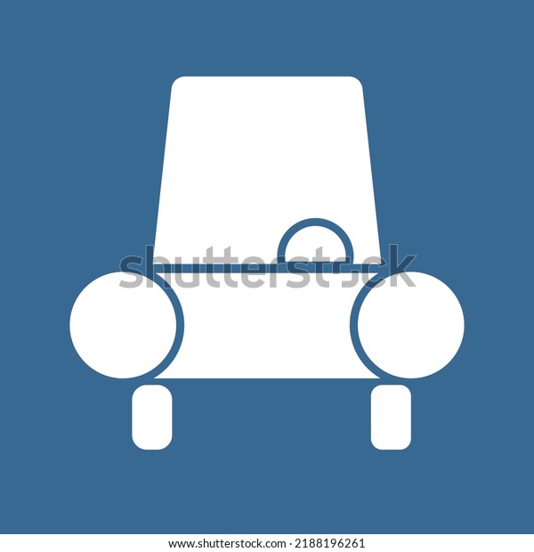 Inline Outline Isolated Illustration White Front: เวกเตอร์สต็อก (ปลอด ...