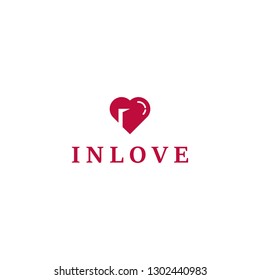 Inlove Open Door Logo Stock Vector (Royalty Free) 1302440983 | Shutterstock