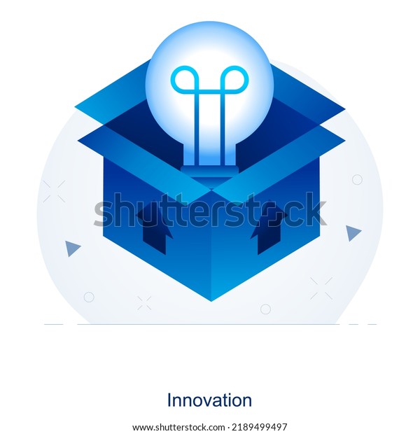 Innovation Idea Icon Concept Stock Vector (Royalty Free) 2189499497 ...
