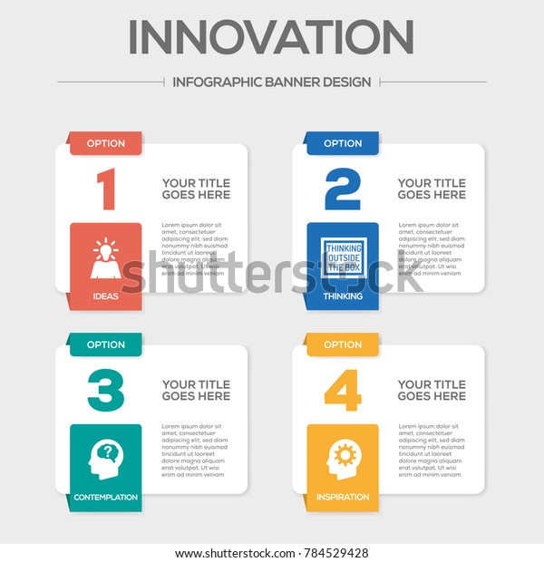 Innovation Infographic Icons Stock Vector (Royalty Free) 784529428 ...