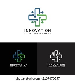 Innovation Logo Design Logo Template Stock Vector (Royalty Free ...