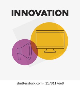 Innovation Technology Design Stock Vector (Royalty Free) 1178117668 ...