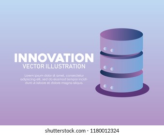 Innovation Technology Design Stock Vector (Royalty Free) 1180012324 ...
