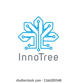 Innovation Tree Logo: vector de stock (libre de regalías) 1166285548 ...