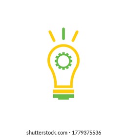 Innovation Vector Icon Logo Design Stock Vector (Royalty Free ...