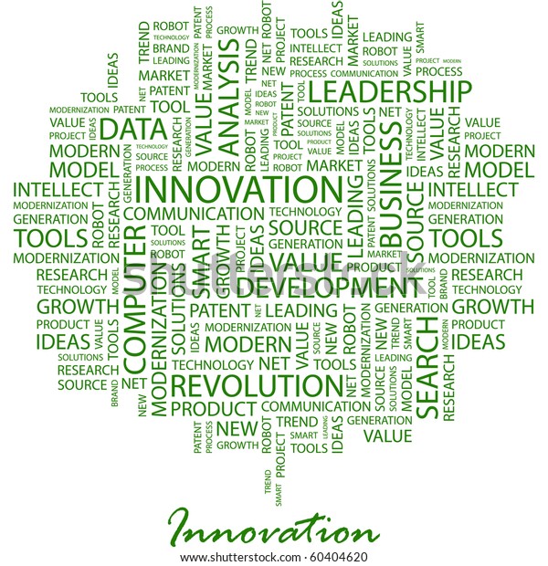 Innovation Word Collage On White Background Stock Vector (Royalty Free ...