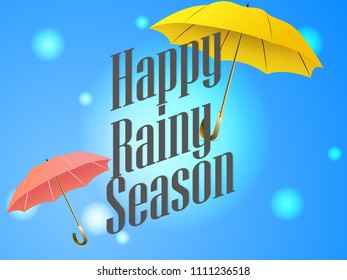 Innovative Abstract Poster Monsoon Rainy Season Stock Vector (Royalty ...
