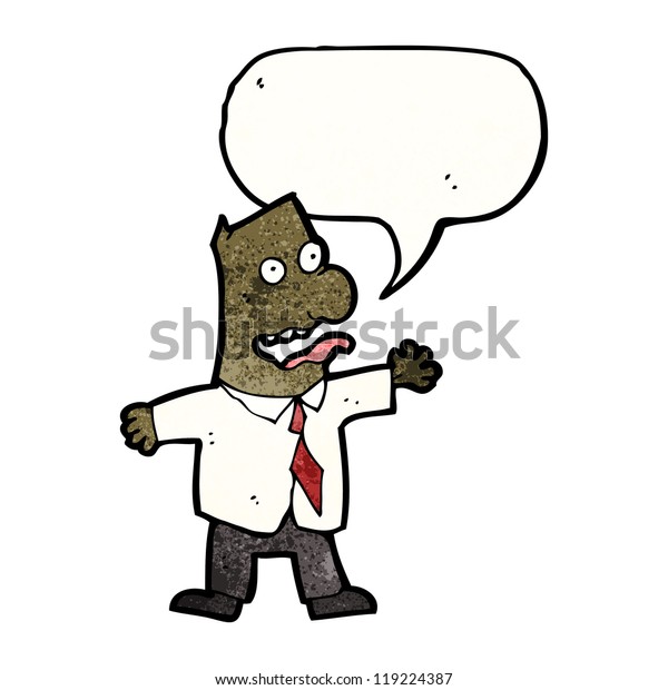 Insane Boss Cartoon Stock Vector (Royalty Free) 119224387 | Shutterstock