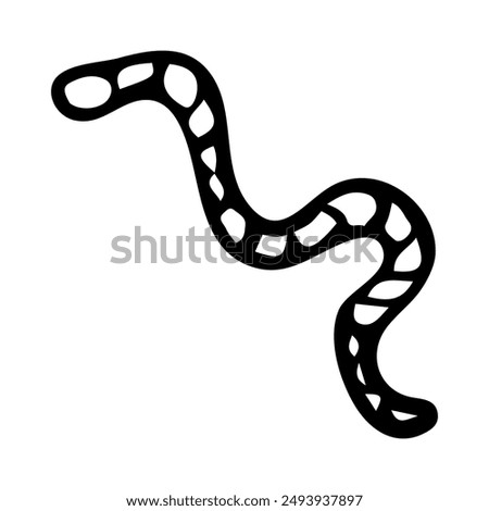Worm Clipart Black And White | Free download on ClipArtMag
