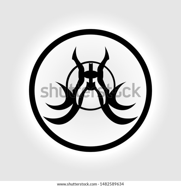 Insect Symbol Insect Logo Circle Tattoo Stock Vector (Royalty Free ...
