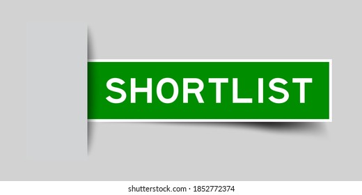 231 Shortlisted person Images, Stock Photos & Vectors | Shutterstock