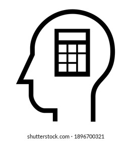 3,053 Head Calculator Stock Vectors, Images & Vector Art | Shutterstock