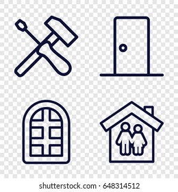 Inside Icons Set Set 4 Inside Stock Vector (Royalty Free) 648314512 ...