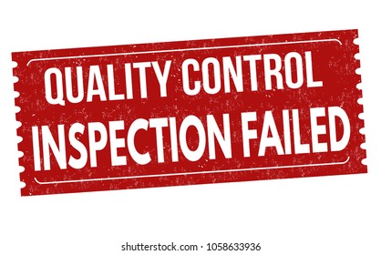 1,290 Failed Inspection Images, Stock Photos & Vectors | Shutterstock