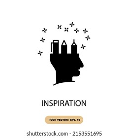 Inspiration Icons Symbol Vector Elements Infographic Stock Vector ...