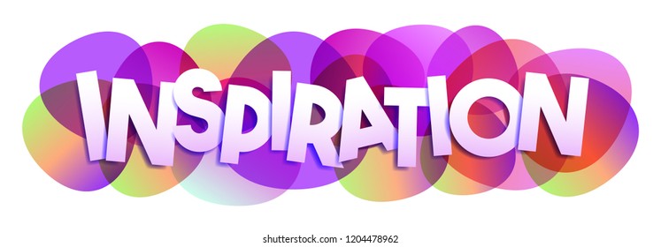 Inspiration Word Vector Concept Stock Vector (Royalty Free) 1204478962 ...