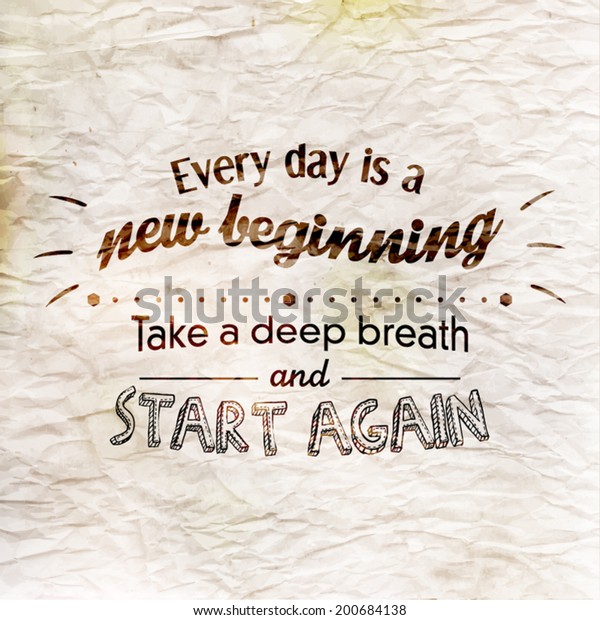 Inspirational Encouraging Quote Vector Design Stock Vector (Royalty ...