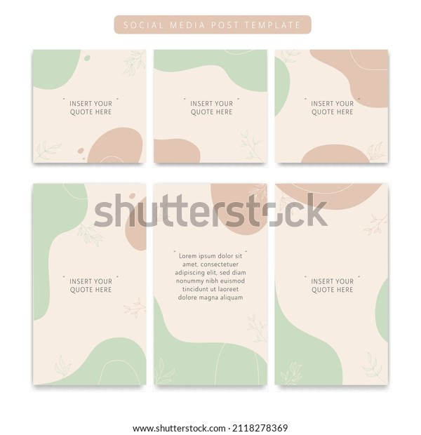Instagram Social Media Background Post Story: เวกเตอร์สต็อก (ปลอดค่า ...