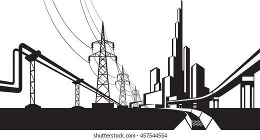 14,230 Power transmission line icon Images, Stock Photos & Vectors ...