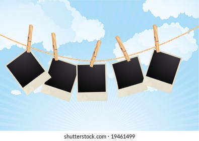 Instant Photo Films Vector Stock Vector (Royalty Free) 19461499 ...