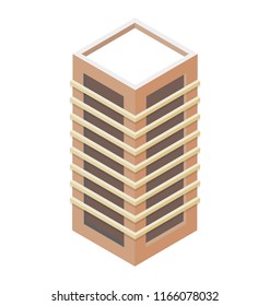 Institute Building Design Stock Vector (Royalty Free) 1166078032 ...