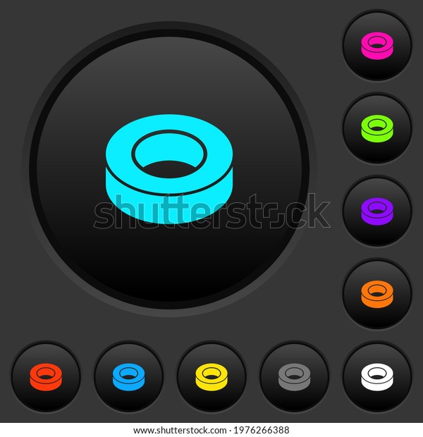 Insulating Tape Dark Push Buttons Vivid Stock Vector (Royalty Free) 1976266388 | Shutterstock