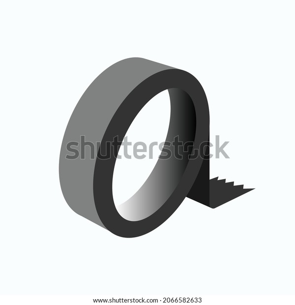 Insulation Icon Isolation Tape Symbol Vector: เวกเตอร์สต็อก (ปลอดค่า ...