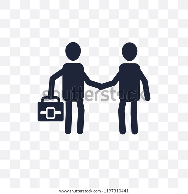 Insurance Agent Transparent Icon Insurance Agent Stock Vector (Royalty ...