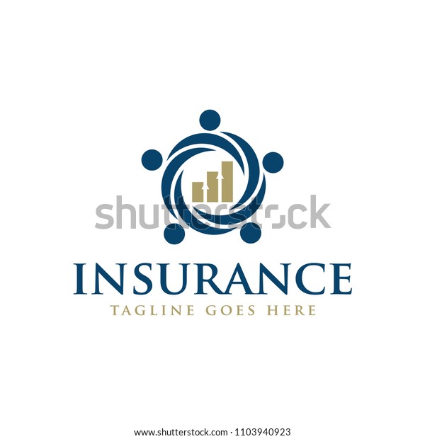 Insurance Finance Logo Icon Vector Template Stock Vector (Royalty Free ...