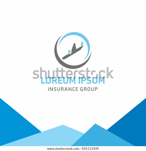 Insurance Logo Accident Insurance Logo Vector Stock Vector (Royalty ...