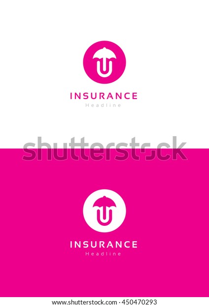 Insurannce Logo Template Stock Vector (Royalty Free) 450470293 ...