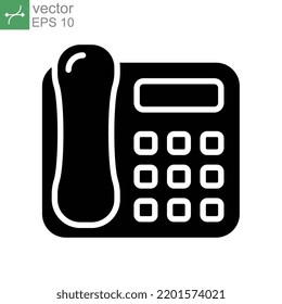 Intercom Telephone Icon Ip Phones Telephone Stock Vector (Royalty Free ...