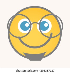 Cuteness Cartoon Smiley Vector Face Stock Vector (Royalty Free ...