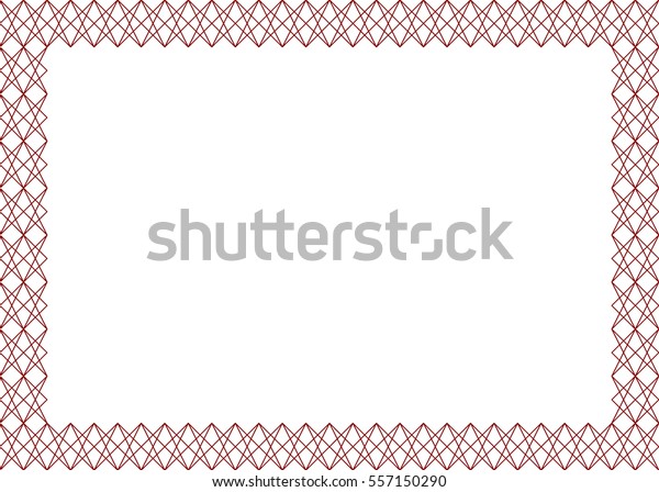Interesting Geometric Line Art Design Maroon Stock Vector (Royalty Free ...