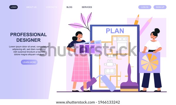 Interior Designer Use Color Chart Palette Stock Vector (Royalty Free ...