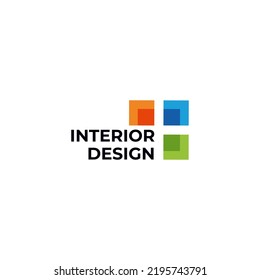Interior Logo Design Modern Style Clean Stock Vector (Royalty Free ...