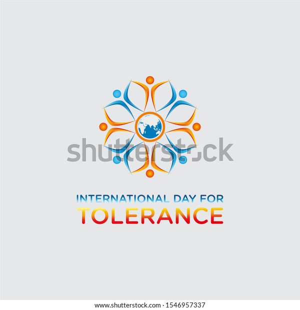 International Day Tolerance Design Template Stock Vector (Royalty Free ...