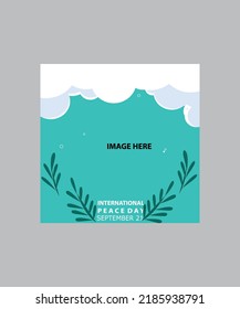 International Peace Design Concept Vector Stock Vector (Royalty Free ...