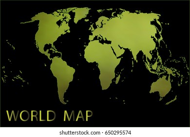 International World Map Abstraction Background Vector Stock Vector ...