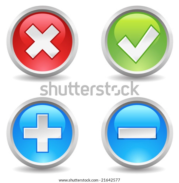 Internet Buttons Delete Eccept Add Exclude Stock Vector (Royalty Free ... Internet Buttons Delete Eccept Add Exclude Stock Vector (Royalty Free ...