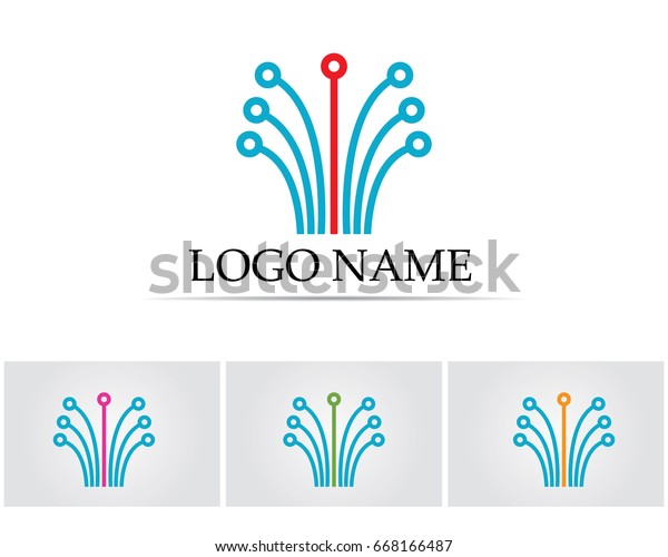 Internet Cable Logo Symbols Stock Vector (Royalty Free) 668166487 ...