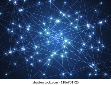 Internet Connection Abstract Sense Science Technology: vector de stock ...