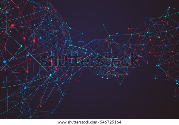 Internet connection, abstract sense of science and technology graphic ...