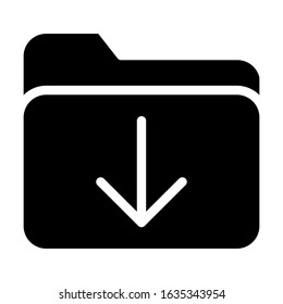 Internet Download Folder Icon Vector: เวกเตอร์สต็อก (ปลอดค่าลิขสิทธิ์ ...
