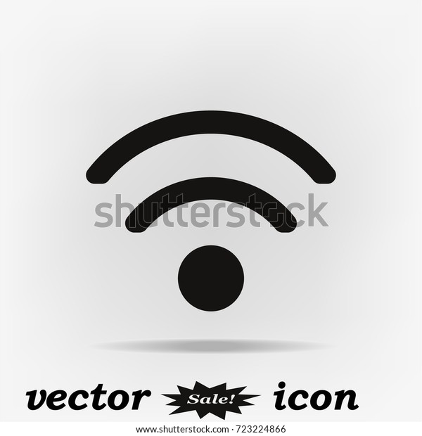 Internet Icon Black Vector Illustration Stock Vector (Royalty Free ...